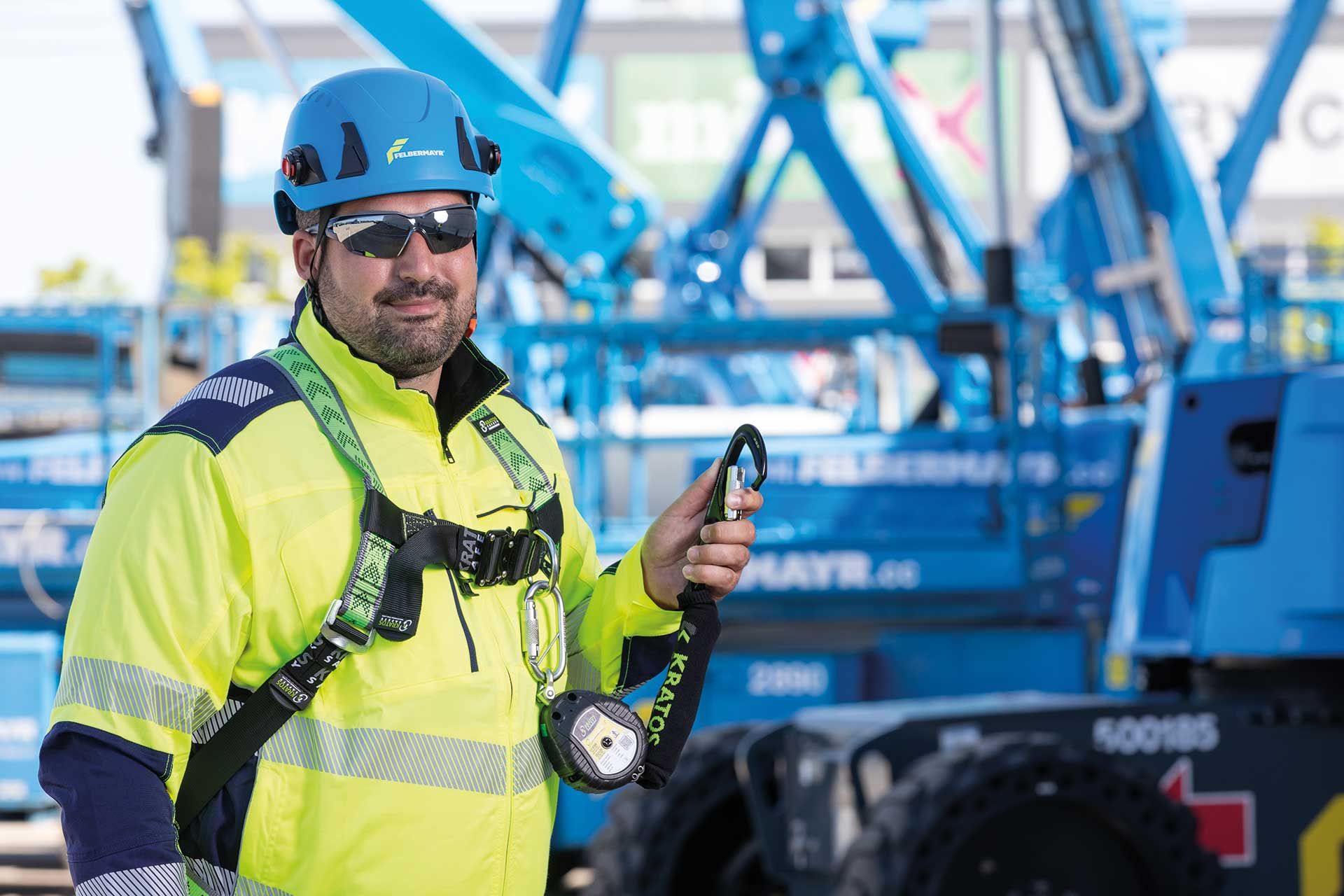 Safety of work platform operators through fall protection PPE | FELBERMAYR