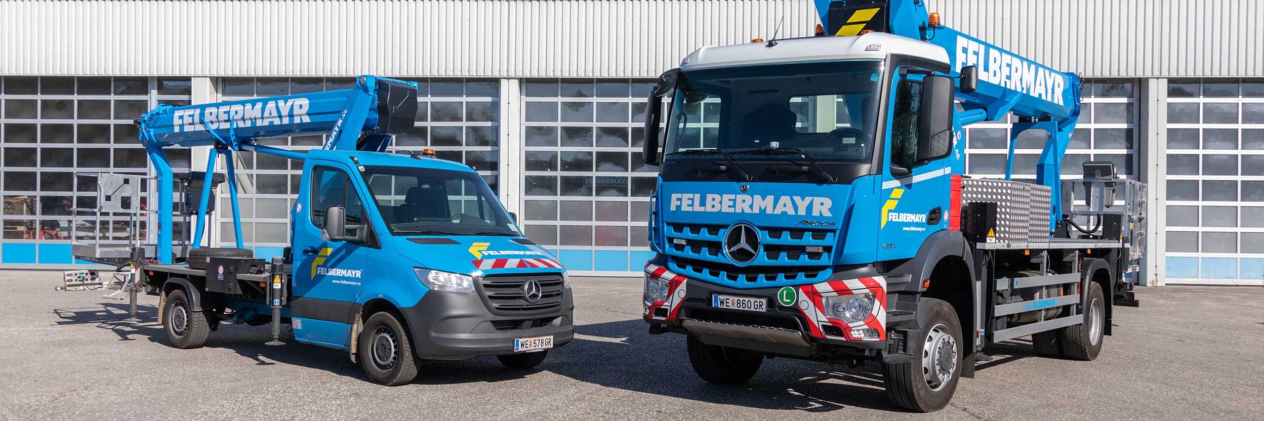 Auswahlassistent für Ihre Arbeitsbühne | FELBERMAYR